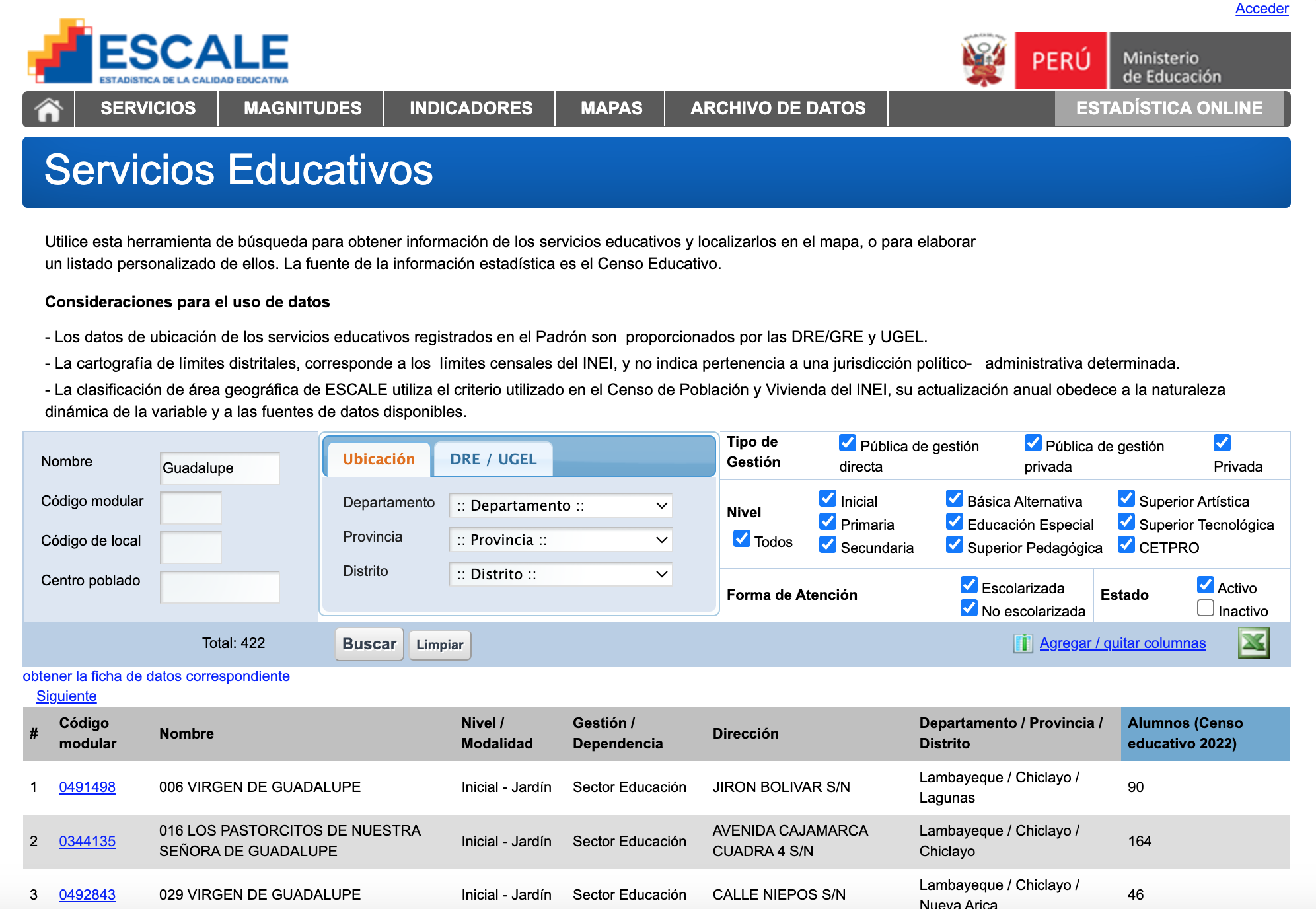 Cómo Buscar el Codigo Modular de un Colegio • 2025
